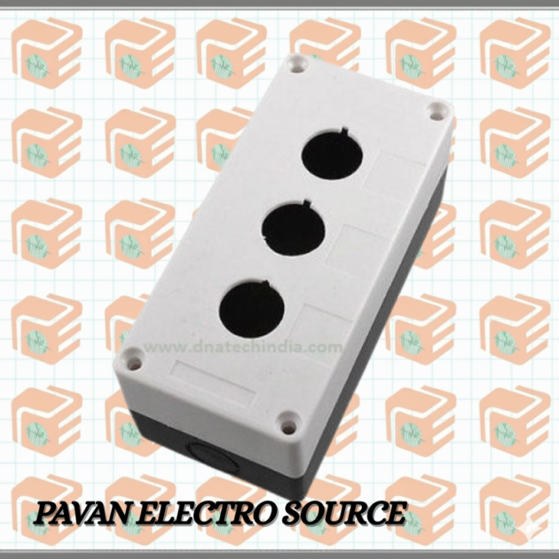 3 Way Push Button Box - Pavan Electro Source