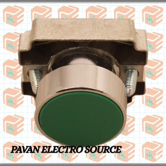 Green Push Button - Pavan Electro Source